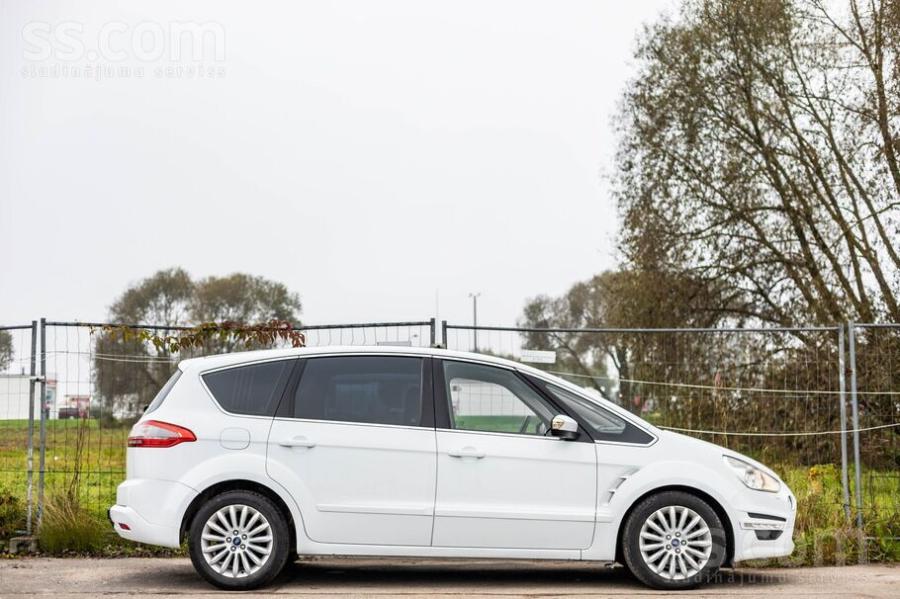 White Ford S-Max 2011 in Riga, with an engine capacity of 2.00 L and mileage of 407 thousand km for 5390 €, photo 6 on AUTOMOTO.COM.LV