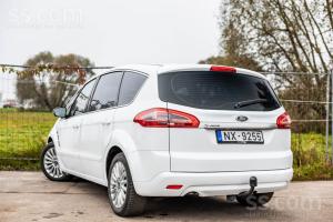 White Ford S-Max 2011 in Riga, with an engine capacity of 2.00 L and mileage of 407 thousand km for 5390 €, photo 7 on AUTOMOTO.COM.LV