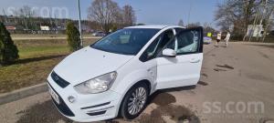 White Ford S-Max 2012 in Riga, with an engine capacity of 2.00 L and mileage of 300 thousand km for 2500 €, photo 1 on AUTOMOTO.COM.LV