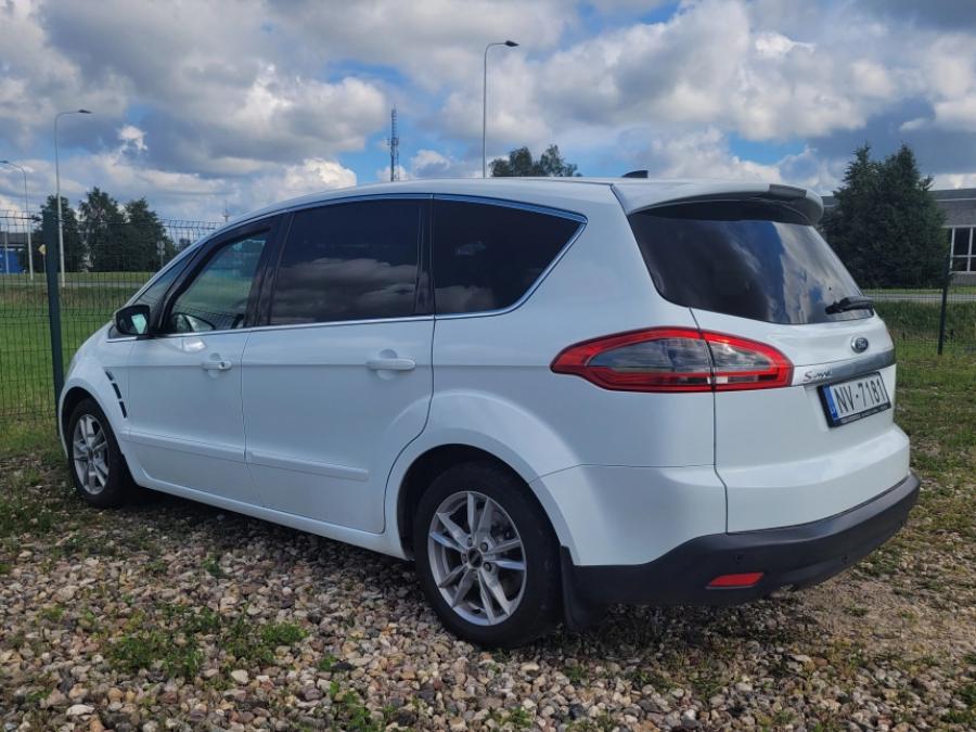 Balts Ford S-Max 2012 Rīga, ar dzinēja tilpumu 2.00 L un nobraukumu 303 tūkst. km par 6300 €, foto 20 vietnē AUTOMOTO.COM.LV