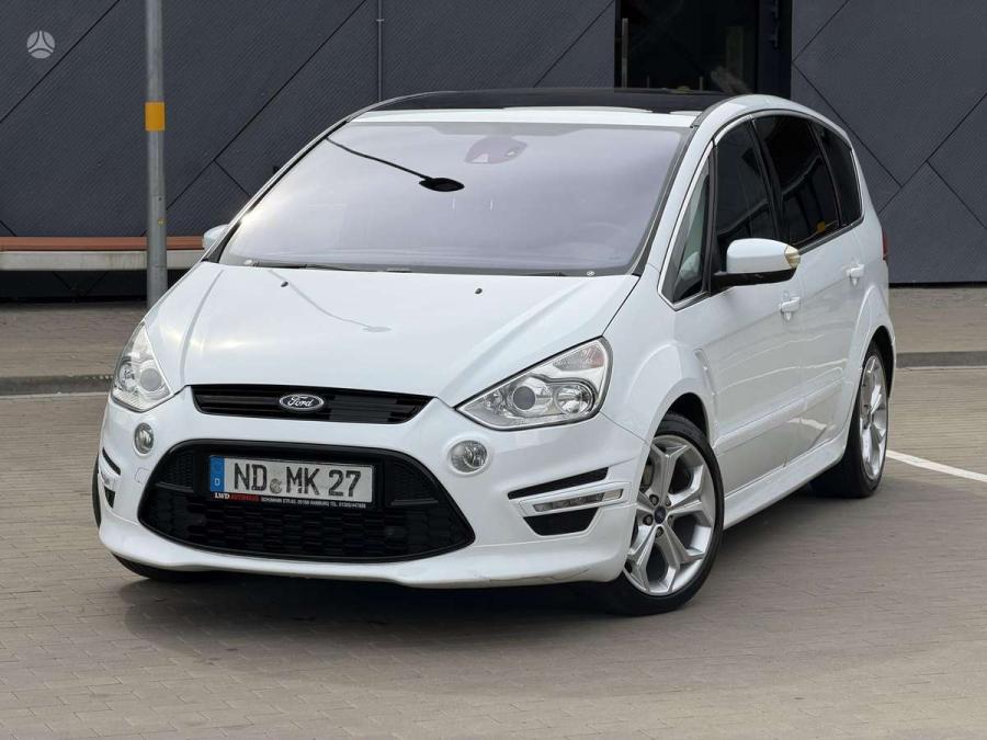 White Ford S-Max 2012 in Jonava, with an engine capacity of 2.20 L and mileage of 267 thousand km for 6500 €, photo 3 on AUTOMOTO.COM.LV
