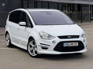 White Ford S-Max 2012 in Jonava, with an engine capacity of 2.20 L and mileage of 267 thousand km for 6500 €, photo 13 on AUTOMOTO.COM.LV