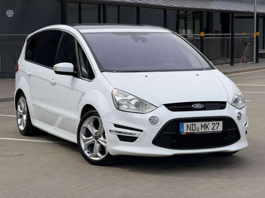 White Ford S-Max 2012 in Jonava, with an engine capacity of 2.20 L and mileage of 267 thousand km for 6500 €, photo 13 on AUTOMOTO.COM.LV