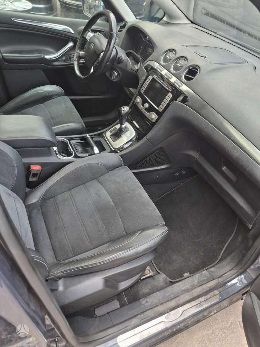 Balts Ford S-Max 2012 Kauņa, ar dzinēja tilpumu 2.00 L un nobraukumu 280 tūkst. km par 1650 €, foto 7 vietnē AUTOMOTO.COM.LV