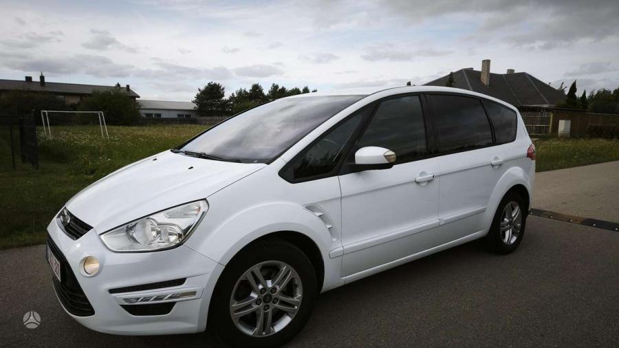 Balts Ford S-Max 2012 Šauļi, ar dzinēja tilpumu 1.60 L un nobraukumu 216 tūkst. km par 4990 €, foto 1 vietnē AUTOMOTO.COM.LV