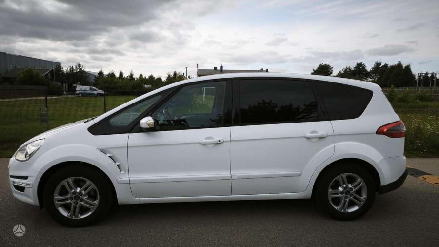 Balts Ford S-Max 2012 Šauļi, ar dzinēja tilpumu 1.60 L un nobraukumu 216 tūkst. km par 4990 €, foto 8 vietnē AUTOMOTO.COM.LV