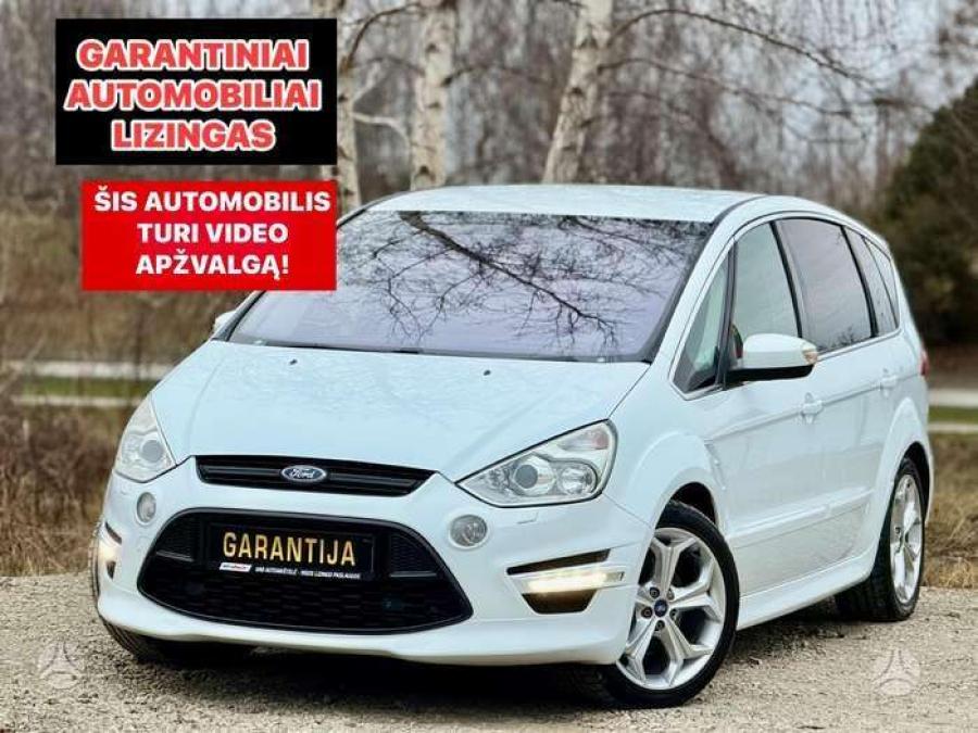 White Ford S-Max 2013 in Siauliai, with an engine capacity of 2.20 L and mileage of 269 thousand km for 8950 €, photo 2 on AUTOMOTO.COM.LV