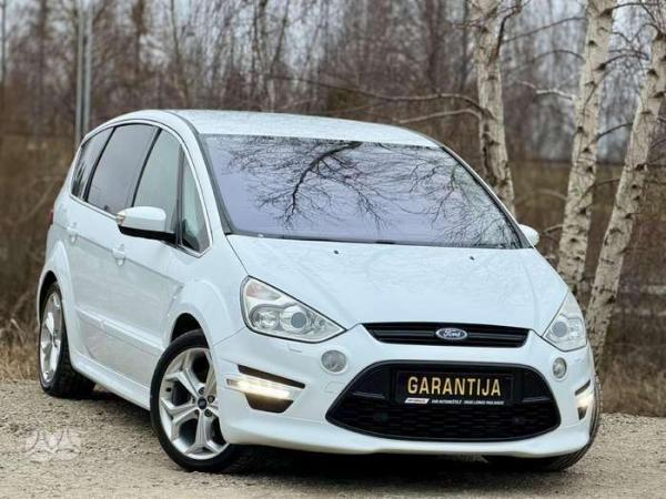 Balts Ford S-Max 2013 Šauļi, ar dzinēja tilpumu 2.20 L un nobraukumu 269 tūkst. km par 8950 €, foto 1 vietnē AUTOMOTO.COM.LV