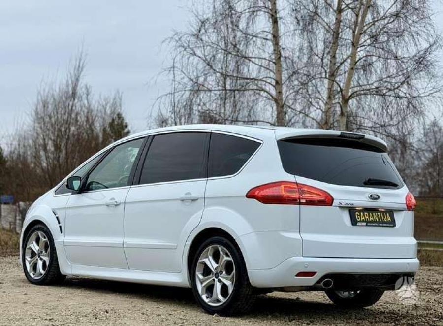 Balts Ford S-Max 2013 Šauļi, ar dzinēja tilpumu 2.20 L un nobraukumu 269 tūkst. km par 8950 €, foto 3 vietnē AUTOMOTO.COM.LV