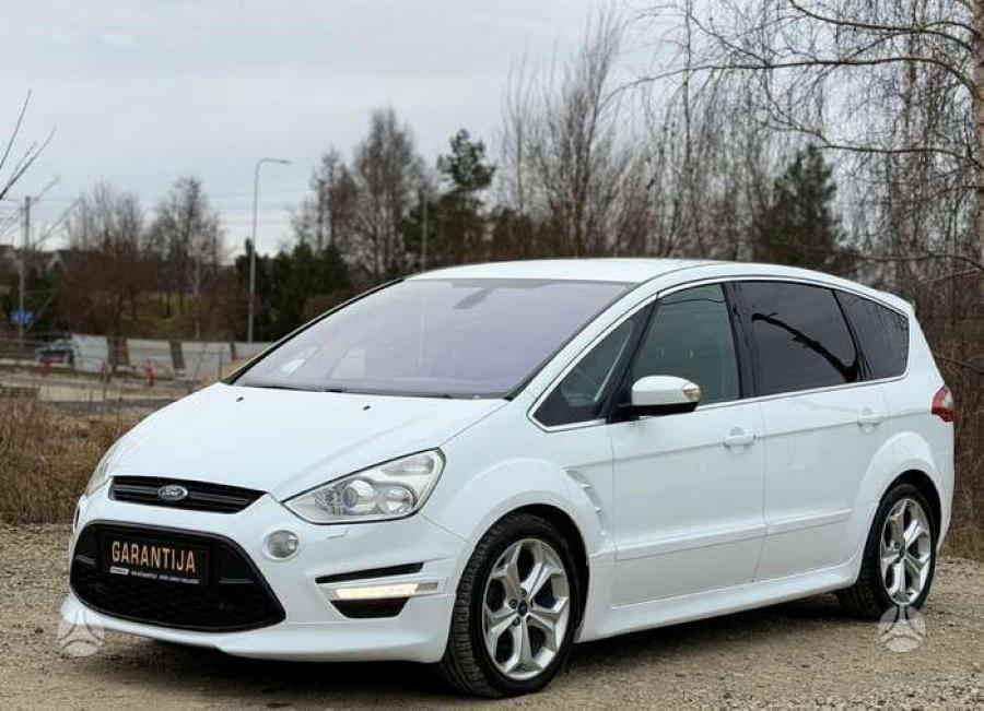 Balts Ford S-Max 2013 Šauļi, ar dzinēja tilpumu 2.20 L un nobraukumu 269 tūkst. km par 8950 €, foto 19 vietnē AUTOMOTO.COM.LV