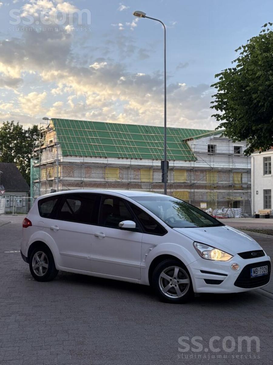 Balts Ford S-Max 2013 Kuldīga, ar dzinēja tilpumu 2.00 L un nobraukumu 0 tūkst. km par 4500 €, foto 14 vietnē AUTOMOTO.COM.LV