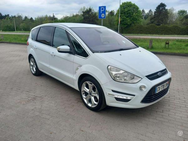 Balts Ford S-Max 2013 Utena, ar dzinēja tilpumu 2.00 L un nobraukumu 275 tūkst. km par 4900 €, foto 1 vietnē AUTOMOTO.COM.LV