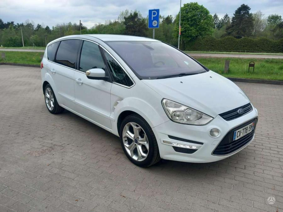 Balts Ford S-Max 2013 Utena, ar dzinēja tilpumu 2.00 L un nobraukumu 275 tūkst. km par 4900 €, foto 1 vietnē AUTOMOTO.COM.LV