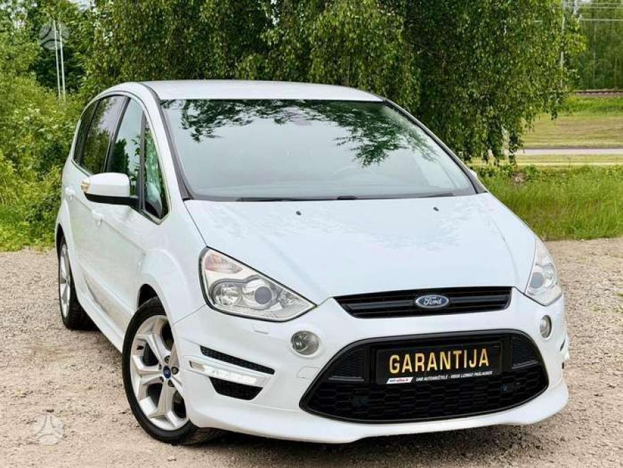 White Ford S-Max 2013 in Siauliai, with an engine capacity of 2.20 L and mileage of 269 thousand km for 8950 €, photo 4 on AUTOMOTO.COM.LV