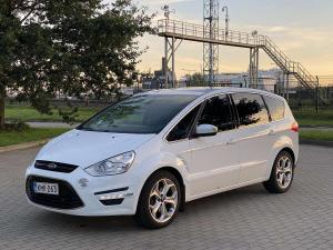 Balts Ford S-Max 2013 Klaipėda, ar dzinēja tilpumu 2.00 L un nobraukumu 289 tūkst. km par 2250 €, foto  vietnē AUTOMOTO.COM.LV