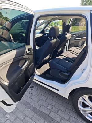 White Ford S-Max 2013 in Kaunas, with an engine capacity of 2.20 L and mileage of 232 thousand km for 5900 €, photo 15 on AUTOMOTO.COM.LV