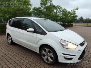 Balts Ford S-Max 2013 Jelgava, ar dzinēja tilpumu 2.00 L un nobraukumu 304 tūkst. km par 3200 €, foto  vietnē AUTOMOTO.COM.LV