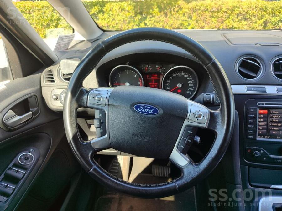 Balts Ford S-Max 2013 Jelgava, ar dzinēja tilpumu 2.00 L un nobraukumu 304 tūkst. km par 4490 €, foto 12 vietnē AUTOMOTO.COM.LV