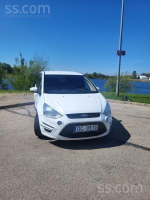 White Ford S-Max 2014 in Riga, with an engine capacity of 2.00 L and mileage of 235 thousand km for 4800 €, photo 3 on AUTOMOTO.COM.LV