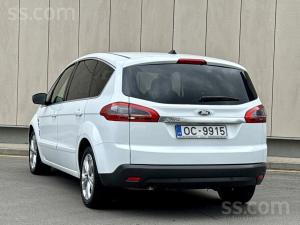 White Ford S-Max 2014 in Riga, with an engine capacity of 2.00 L and mileage of 235 thousand km for 4950 €, photo 8 on AUTOMOTO.COM.LV