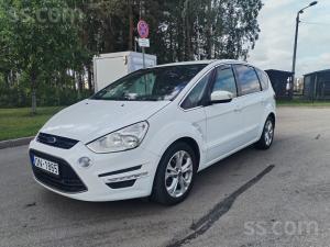 White Ford S-Max 2014 in Riga, with an engine capacity of 2.20 L and mileage of 229 thousand km for 4990 €, photo  on AUTOMOTO.COM.LV