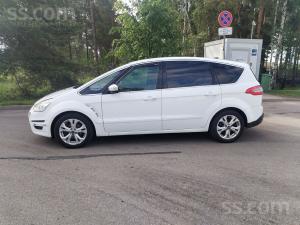 White Ford S-Max 2014 in Riga, with an engine capacity of 2.20 L and mileage of 229 thousand km for 4990 €, photo 3 on AUTOMOTO.COM.LV