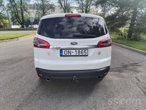 White Ford S-Max 2014 in Riga, with an engine capacity of 2.20 L and mileage of 229 thousand km for 4990 €, photo 5 on AUTOMOTO.COM.LV