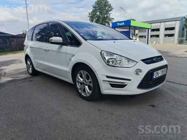 Balts Ford S-Max 2014 Rīga, ar dzinēja tilpumu 2.20 L un nobraukumu 229 tūkst. km par 4990 €, foto 7 vietnē AUTOMOTO.COM.LV
