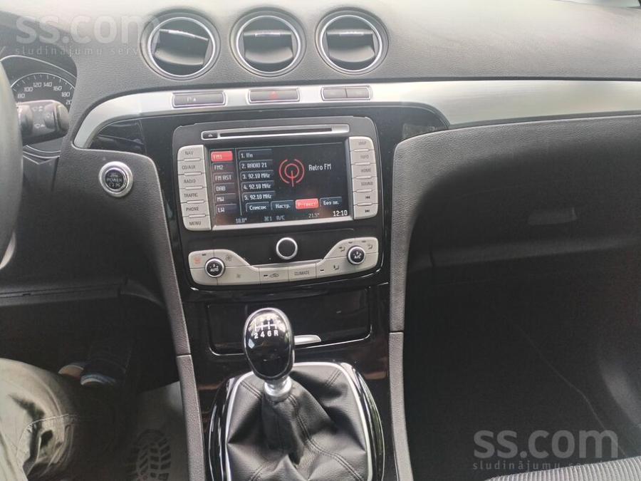White Ford S-Max 2014 in Riga, with an engine capacity of 2.20 L and mileage of 229 thousand km for 4990 €, photo 15 on AUTOMOTO.COM.LV