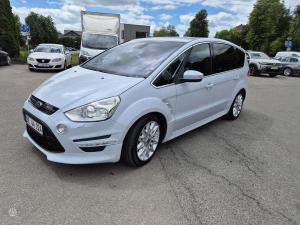 Balts Ford S-Max 2014 Kauņa, ar dzinēja tilpumu 2.20 L un nobraukumu 254 tūkst. km par 7800 €, foto  vietnē AUTOMOTO.COM.LV
