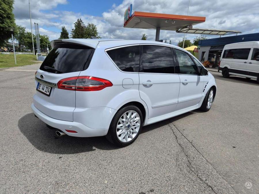 Balts Ford S-Max 2014 Kauņa, ar dzinēja tilpumu 2.20 L un nobraukumu 254 tūkst. km par 7800 €, foto 5 vietnē AUTOMOTO.COM.LV