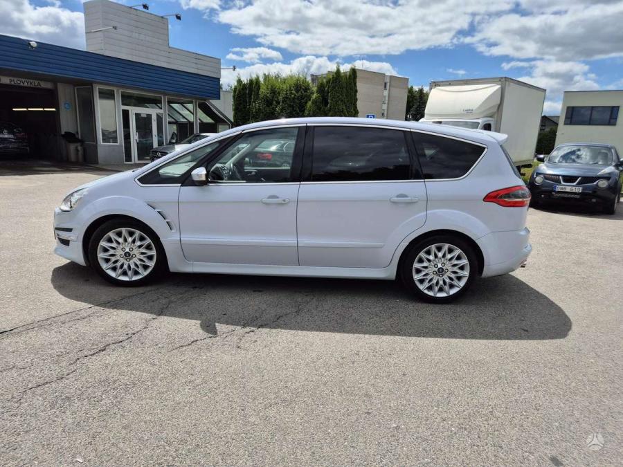 Balts Ford S-Max 2014 Kauņa, ar dzinēja tilpumu 2.20 L un nobraukumu 254 tūkst. km par 7800 €, foto 8 vietnē AUTOMOTO.COM.LV