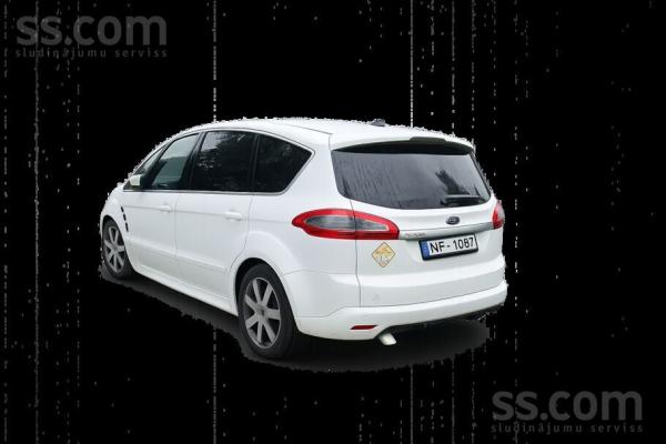 Balts Ford S-Max 2014 Ogre, ar dzinēja tilpumu 2.00 L un nobraukumu 290 tūkst. km par 4300 €, foto 2 vietnē AUTOMOTO.COM.LV