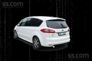 Balts Ford S-Max 2014 Ogre, ar dzinēja tilpumu 2.00 L un nobraukumu 290 tūkst. km par 4300 €, foto 3 vietnē AUTOMOTO.COM.LV