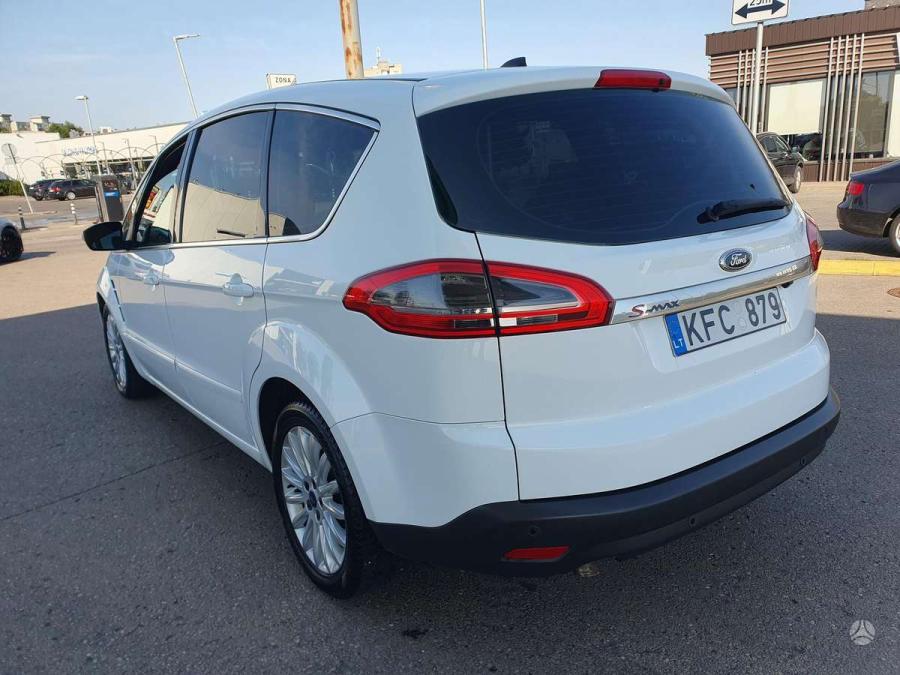 White Ford S-Max 2014 in Kaunas, with an engine capacity of 2.00 L and mileage of 225 thousand km for 3950 €, photo 9 on AUTOMOTO.COM.LV