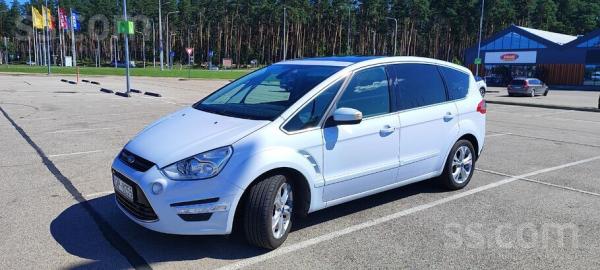 White Ford S-Max 2014 in Riga, with an engine capacity of 2.00 L and mileage of 260 thousand km for 6700 €, photo 2 on AUTOMOTO.COM.LV
