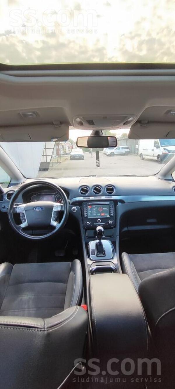 White Ford S-Max 2014 in Riga, with an engine capacity of 2.00 L and mileage of 260 thousand km for 6700 €, photo 7 on AUTOMOTO.COM.LV