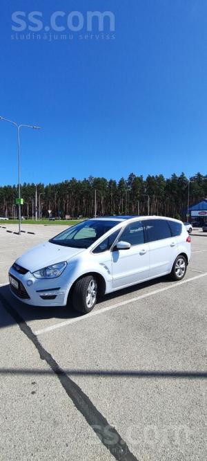 White Ford S-Max 2014 in Riga, with an engine capacity of 2.00 L and mileage of 260 thousand km for 6200 €, photo 3 on AUTOMOTO.COM.LV