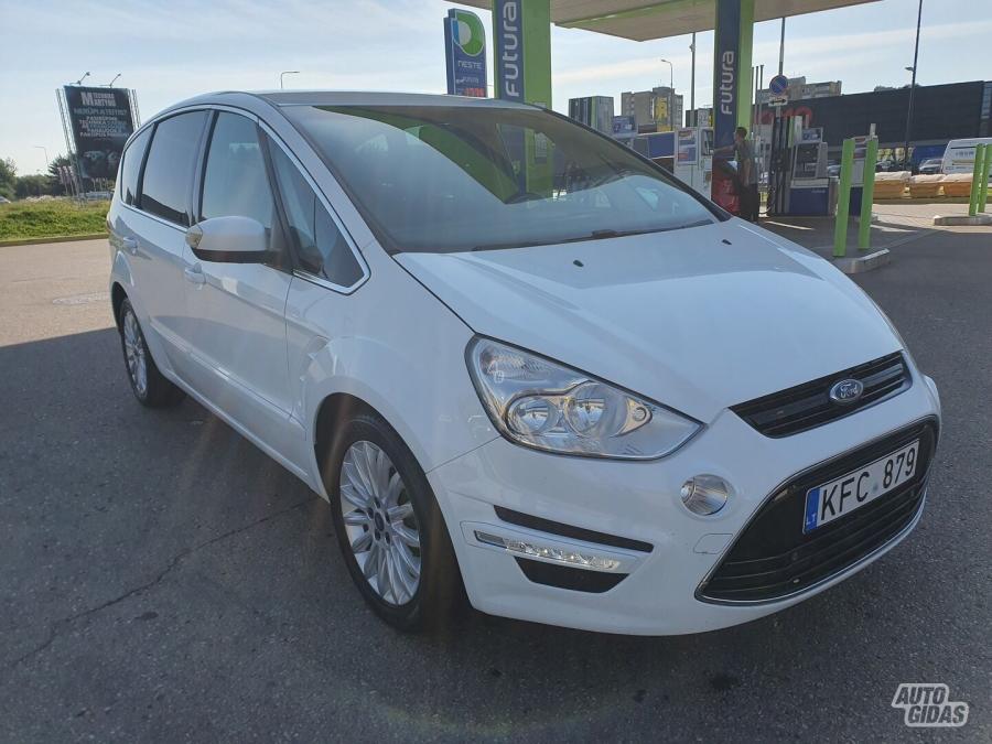 Balts Ford S-Max 2014 Kauņa, ar dzinēja tilpumu 2.00 L un nobraukumu 225 tūkst. km par 3750 €, foto 4 vietnē AUTOMOTO.COM.LV