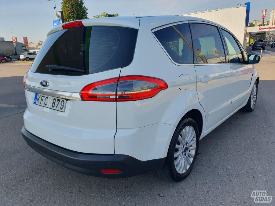 Balts Ford S-Max 2014 Kauņa, ar dzinēja tilpumu 2.00 L un nobraukumu 225 tūkst. km par 3750 €, foto 7 vietnē AUTOMOTO.COM.LV