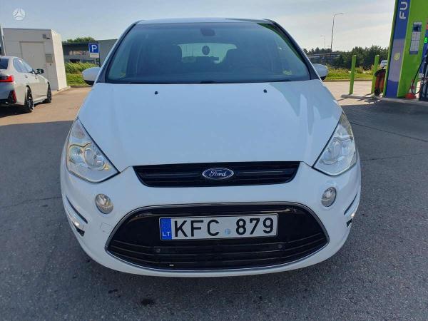 Balts Ford S-Max 2014 Kauņa, ar dzinēja tilpumu 2.00 L un nobraukumu 225 tūkst. km par 3750 €, foto 3 vietnē AUTOMOTO.COM.LV