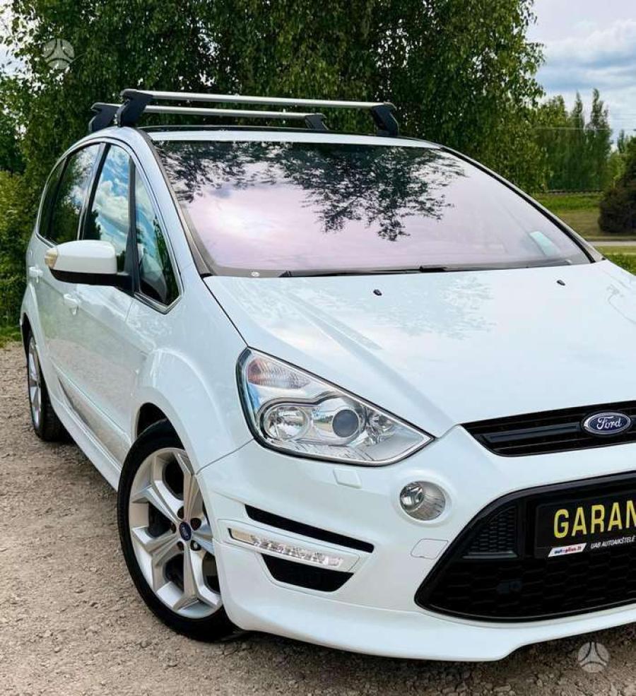 White Ford S-Max 2014 in Siauliai, with an engine capacity of 2.20 L and mileage of 290 thousand km for 7950 €, photo 14 on AUTOMOTO.COM.LV