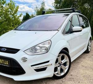 White Ford S-Max 2014 in Siauliai, with an engine capacity of 2.20 L and mileage of 290 thousand km for 7950 €, photo 15 on AUTOMOTO.COM.LV