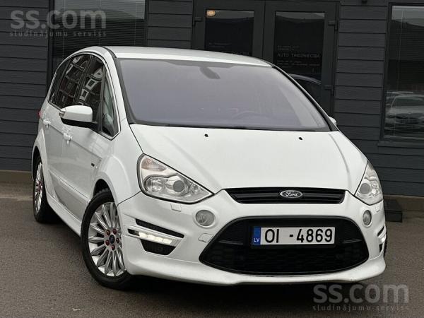 White Ford S-Max 2015 in Jelgava, with an engine capacity of 2.00 L and mileage of 277 thousand km for 6950 €, photo 1 on AUTOMOTO.COM.LV