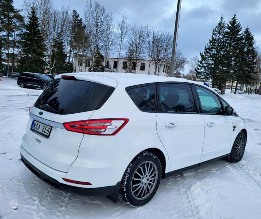 White Ford S-Max 2015 in Siauliai, with an engine capacity of 2.00 L and mileage of 214 thousand km for 5950 €, photo 5 on AUTOMOTO.COM.LV