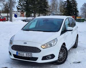 White Ford S-Max 2015 in Siauliai, with an engine capacity of 2.00 L and mileage of 214 thousand km for 5950 €, photo 11 on AUTOMOTO.COM.LV