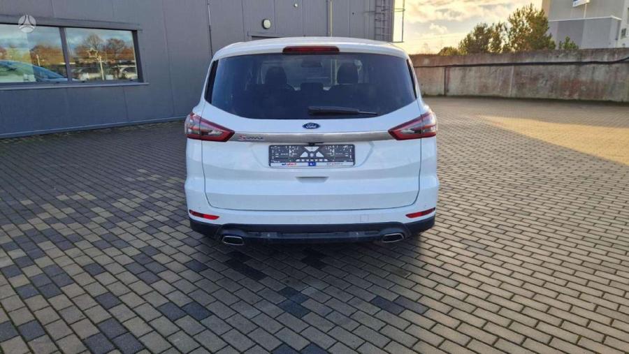 Balts Ford S-Max 2015 Šauļi, ar dzinēja tilpumu 2.00 L un nobraukumu 230 tūkst. km par 9200 €, foto 5 vietnē AUTOMOTO.COM.LV