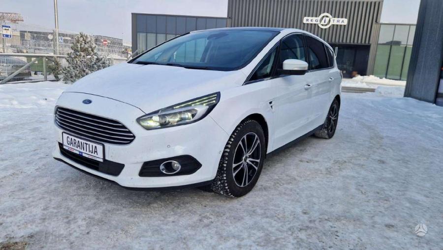Balts Ford S-Max 2015 Šauļi, ar dzinēja tilpumu 2.00 L un nobraukumu 230 tūkst. km par 8900 €, foto 3 vietnē AUTOMOTO.COM.LV