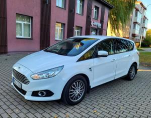 White Ford S-Max 2015 in Siauliai, with an engine capacity of 2.00 L and mileage of 215 thousand km for 5990 €, photo 4 on AUTOMOTO.COM.LV