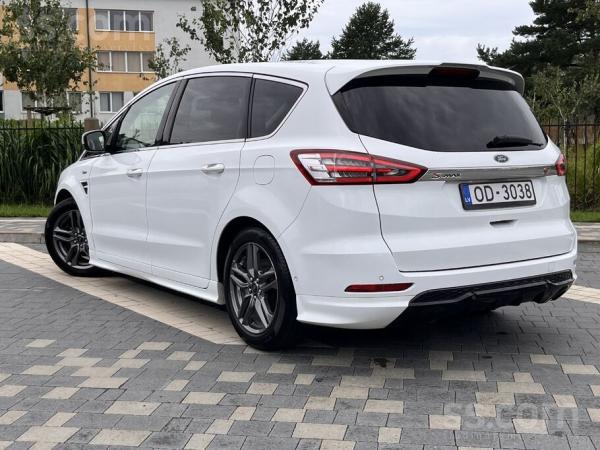White Ford S-Max 2016 in Jelgava, with an engine capacity of 1.50 L and mileage of 231 thousand km for 8190 €, photo 6 on AUTOMOTO.COM.LV